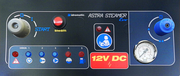 Idromatic Astra EVO 12V (220°C,4 operatera) - Paročistač